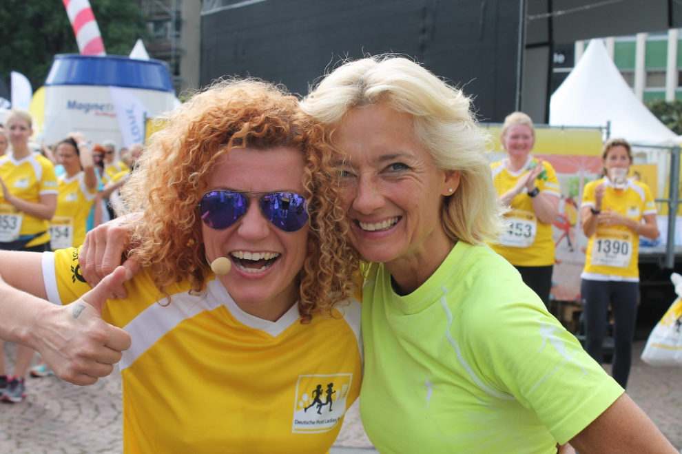 2.128 Mal knallgelbe Lauffreude beim 3. Deutsche Post Ladies Run Essen